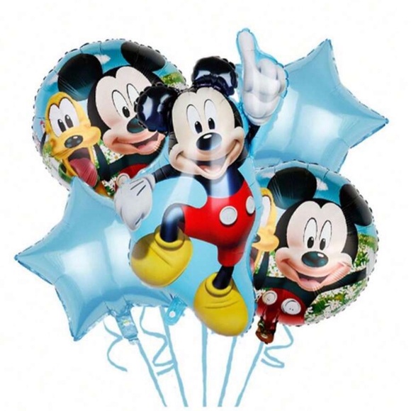 Party Supplies | Mickey Mouse Party Balloons Blue | Poshmark